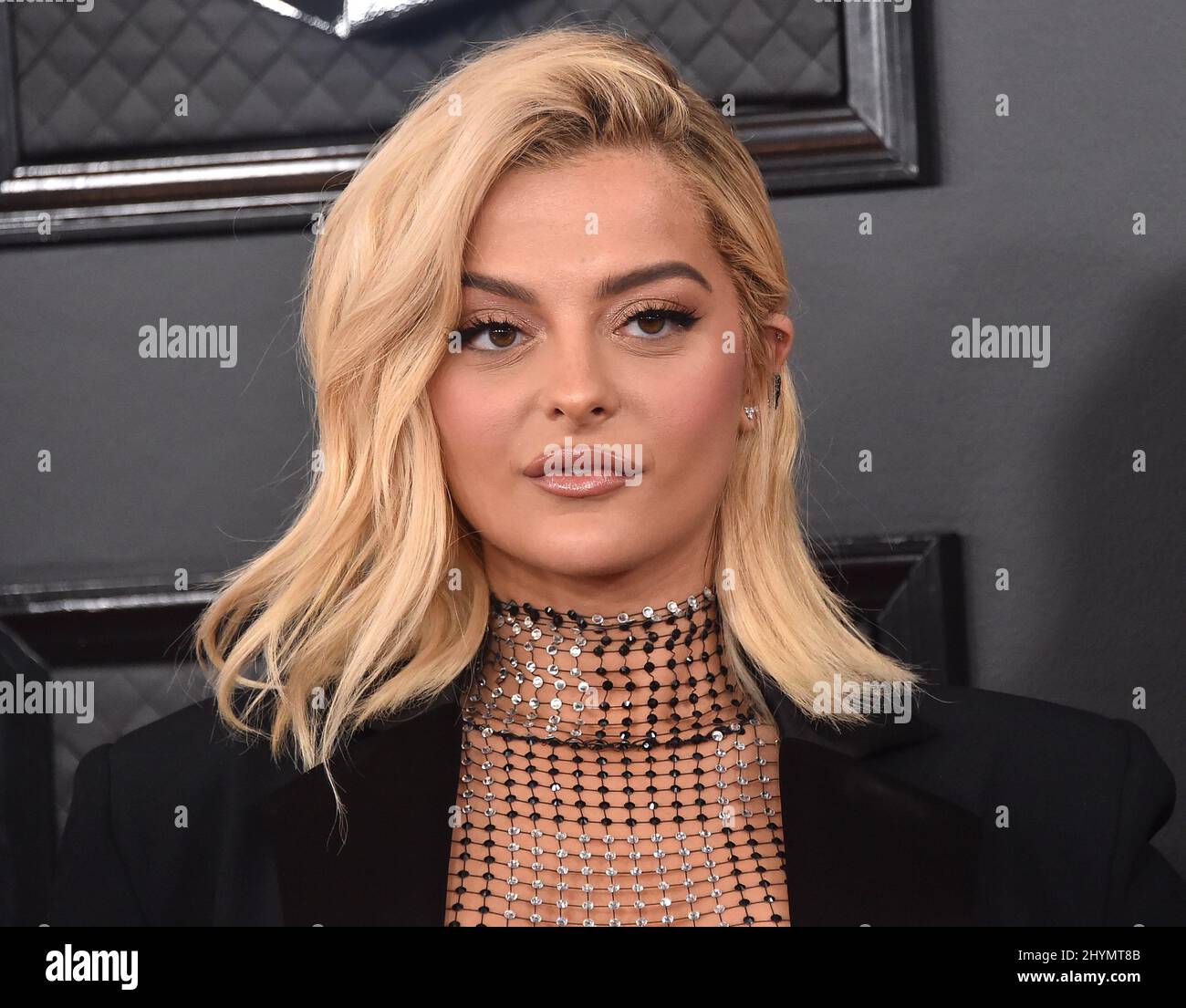 Bebe Rexha attending the 2020 GRAMMY Awards held at Staples Center in ...