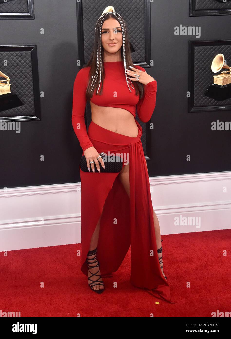 Njomza attending the 2020 GRAMMY Awards held at Staples Center in Los Angeles, California Stock ...