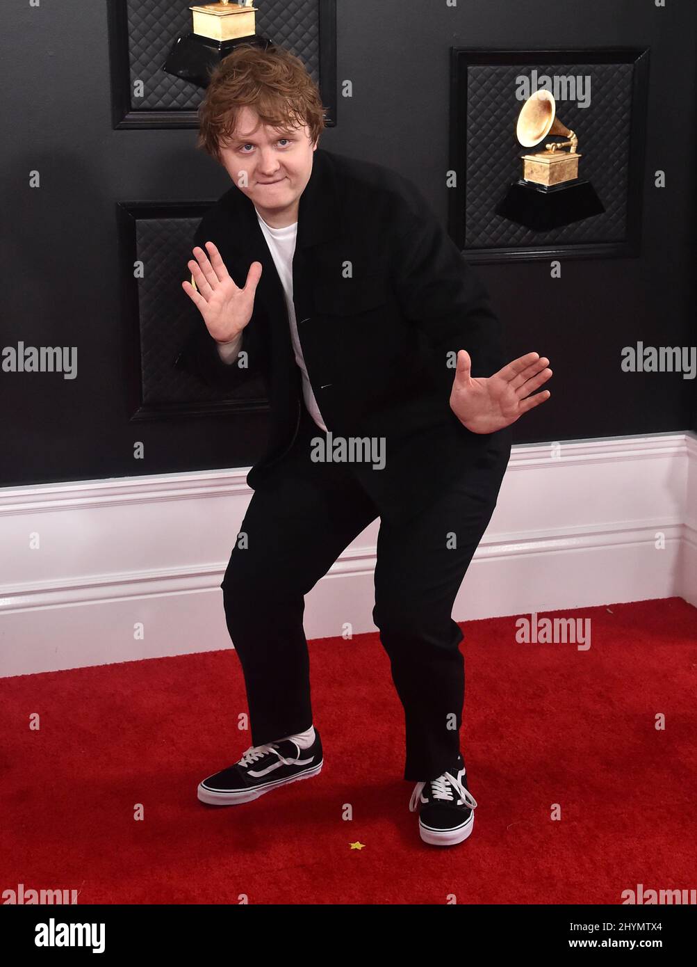 Lewis Capaldi attending the 2020 GRAMMY Awards held at Staples Center ...