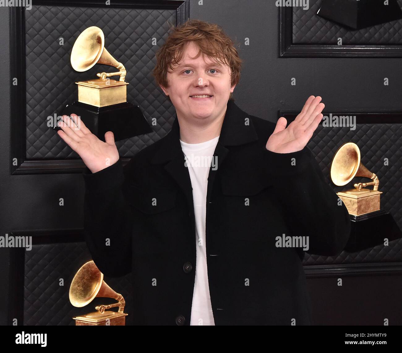 Lewis Capaldi attending the 2020 GRAMMY Awards held at Staples Center ...