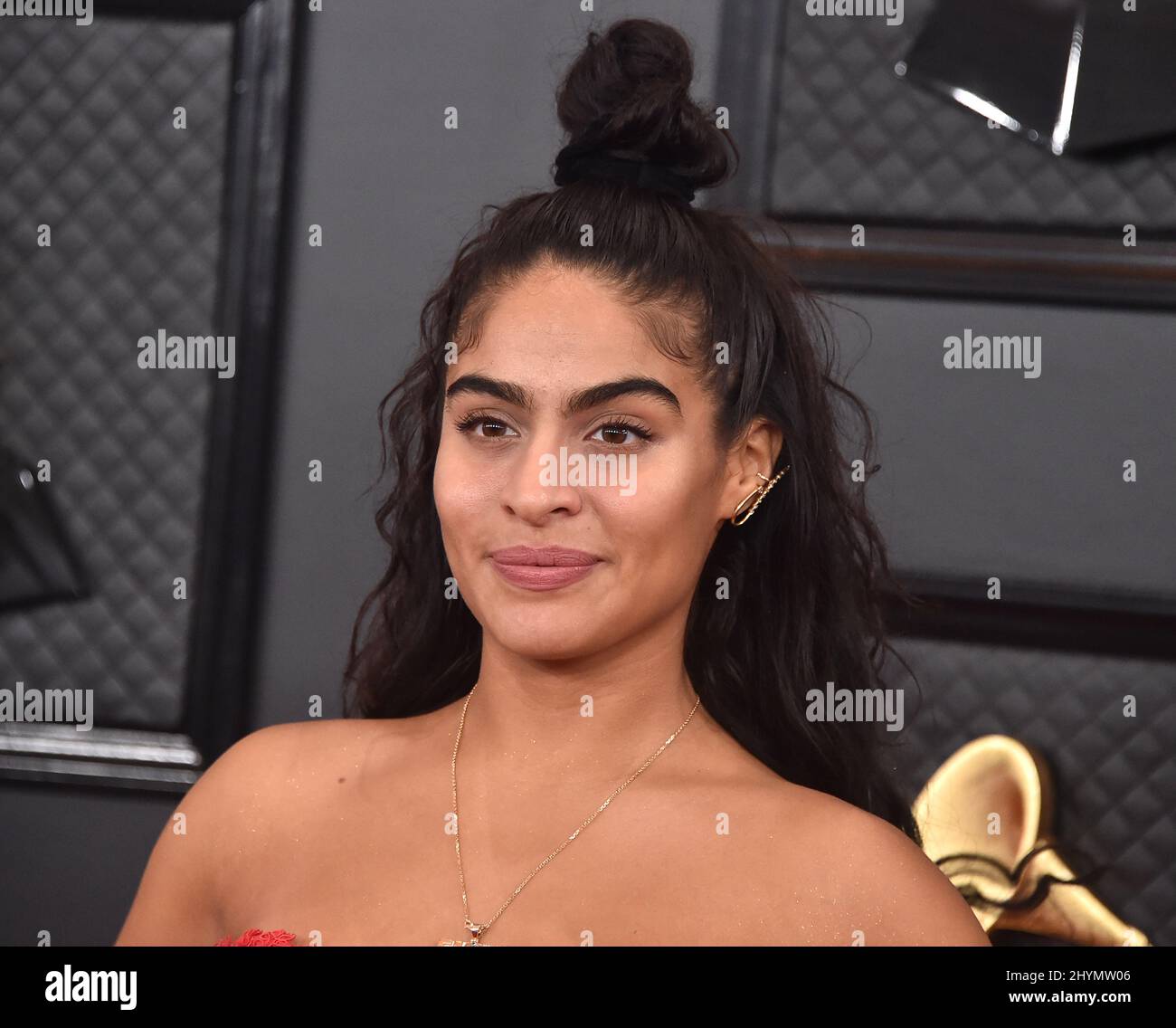 Jessie Reyez attending the 2020 GRAMMY Awards held at Staples Center in ...