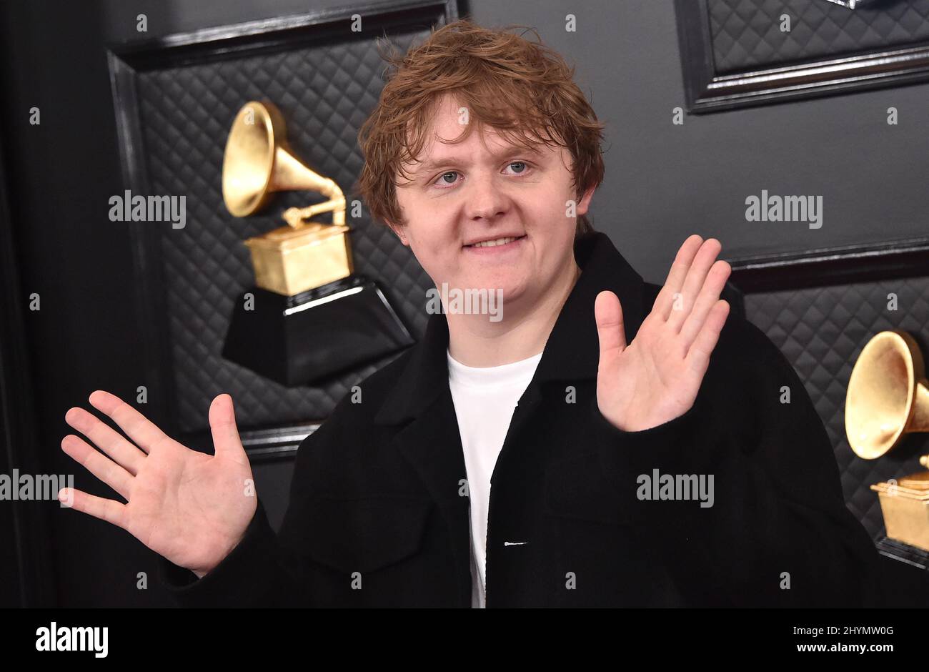 Lewis Capaldi attending the 2020 GRAMMY Awards held at Staples Center ...