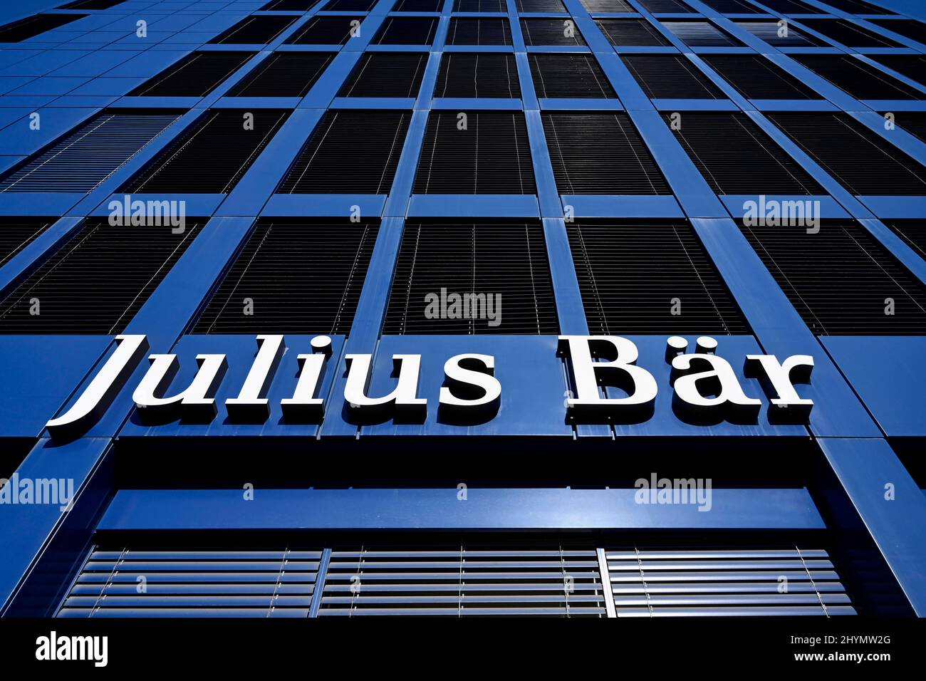 Julius Baer Bank building, Switzerland Stock Photo - Alamy