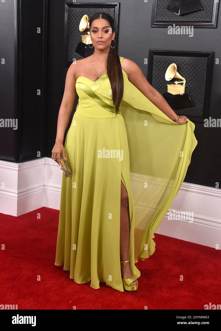 Lilly Singh attending the 2020 GRAMMY Awards held at Staples Center in ...