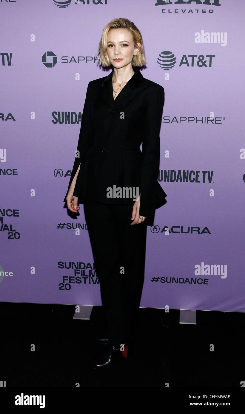 Carey Mulligan at the premiere of "Promising Young Woman" during the ...