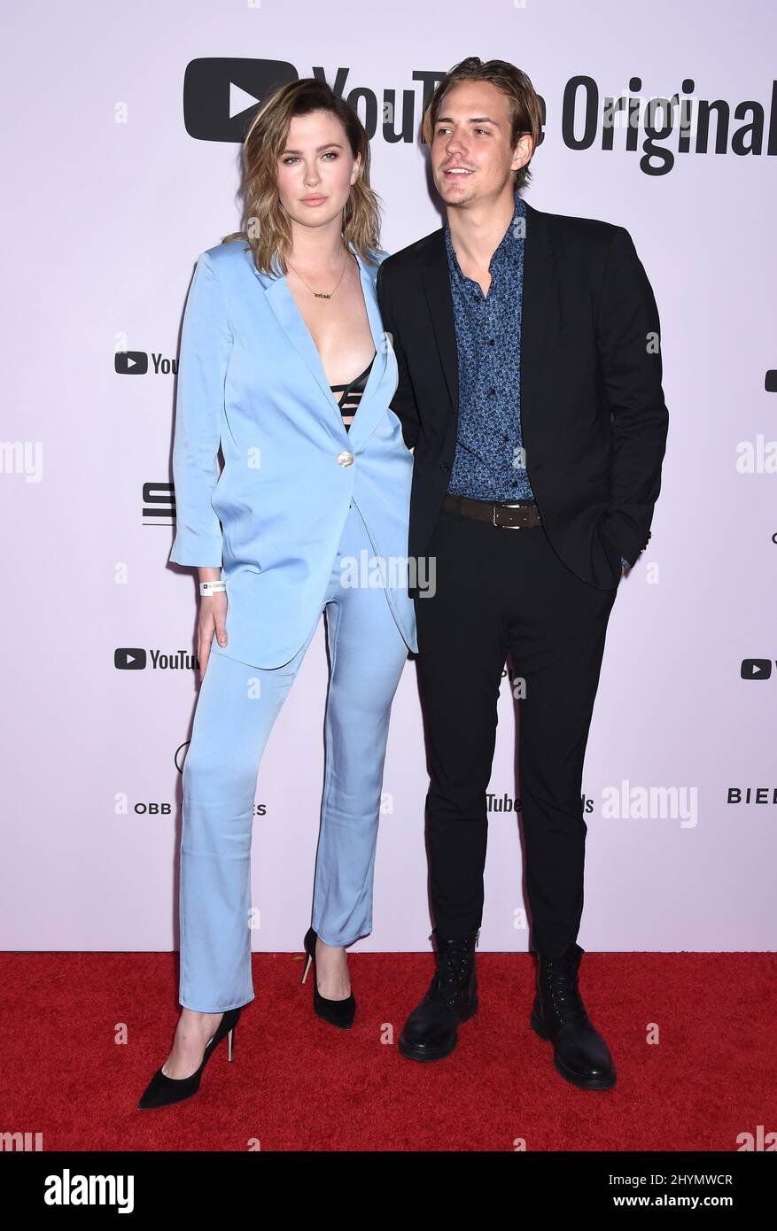 Ireland Baldwin and Corey Harper at the YouTube Originals' "Justin ...