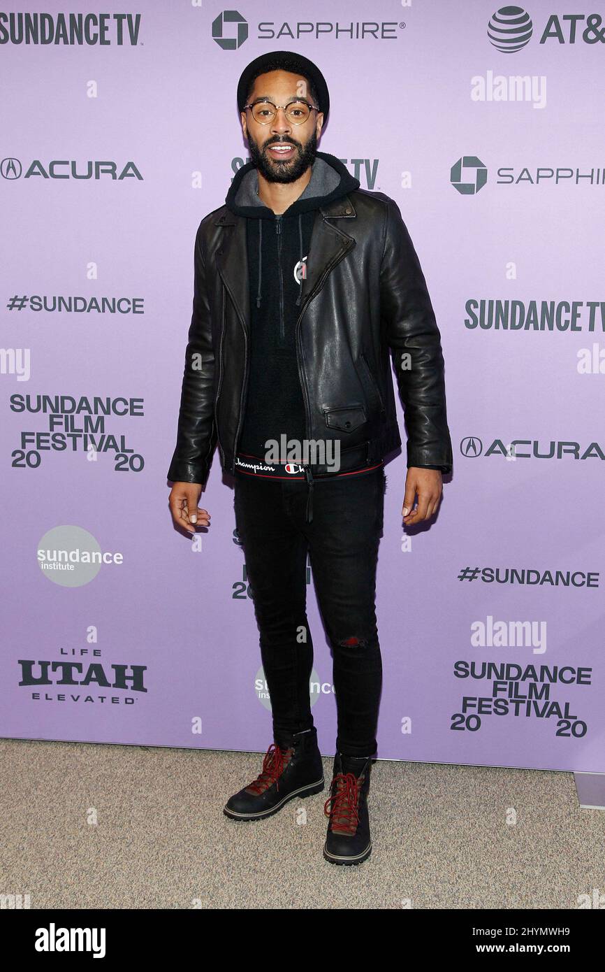 Tone Bell at the premiere of "Sylvie's Love" during the 2020 Sundance ...