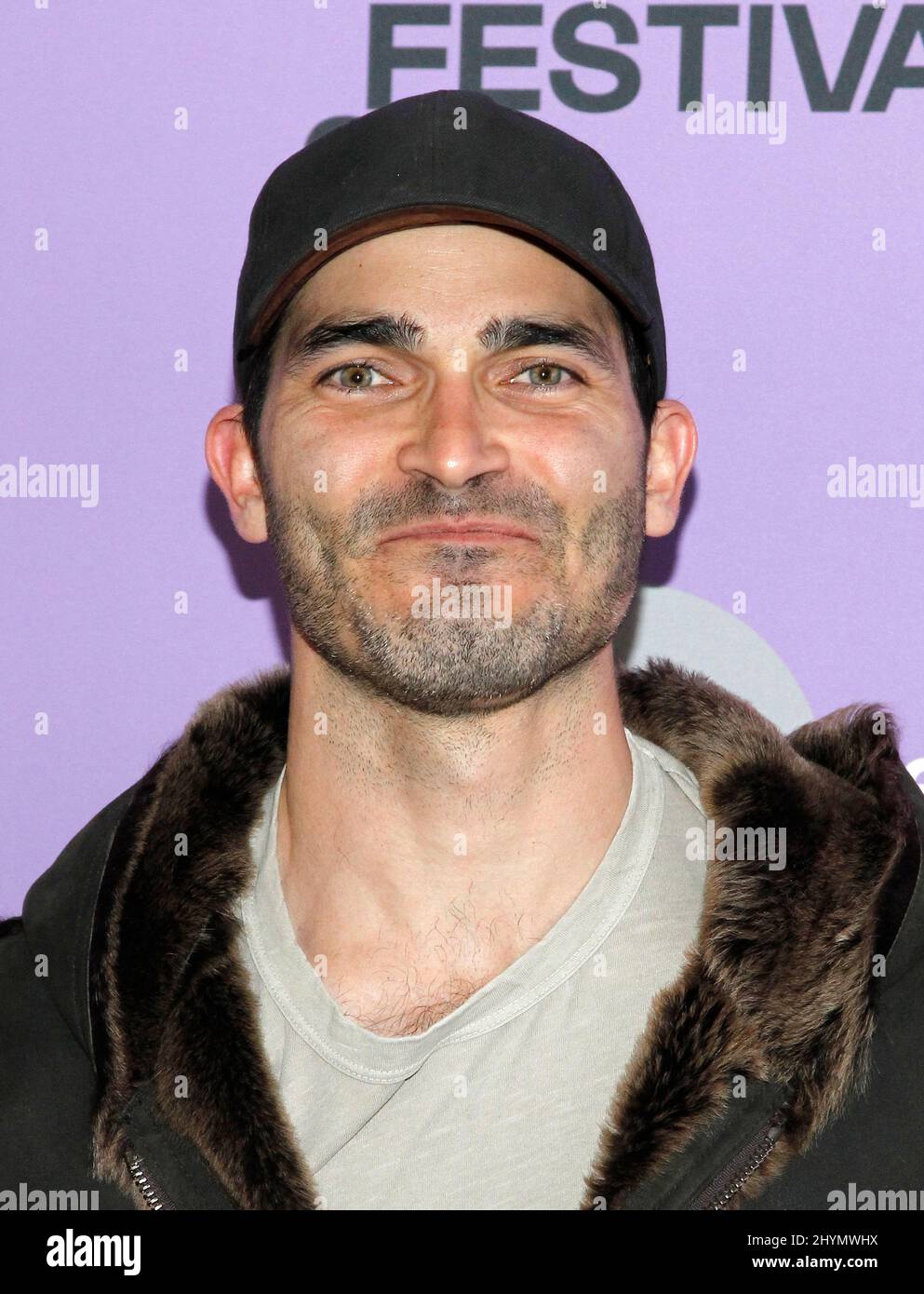 Tyler Hoechlin at the premiere of "Palm Springs" during the 2020 ...