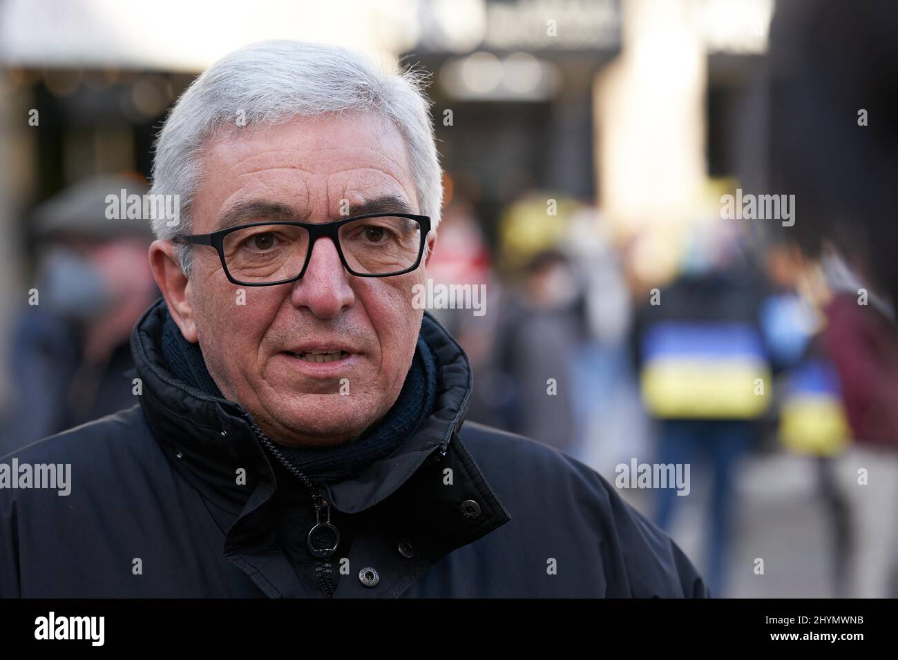 The Rhineland-Palatinate Minister of the Interior Roger Lewentz (SPD ...