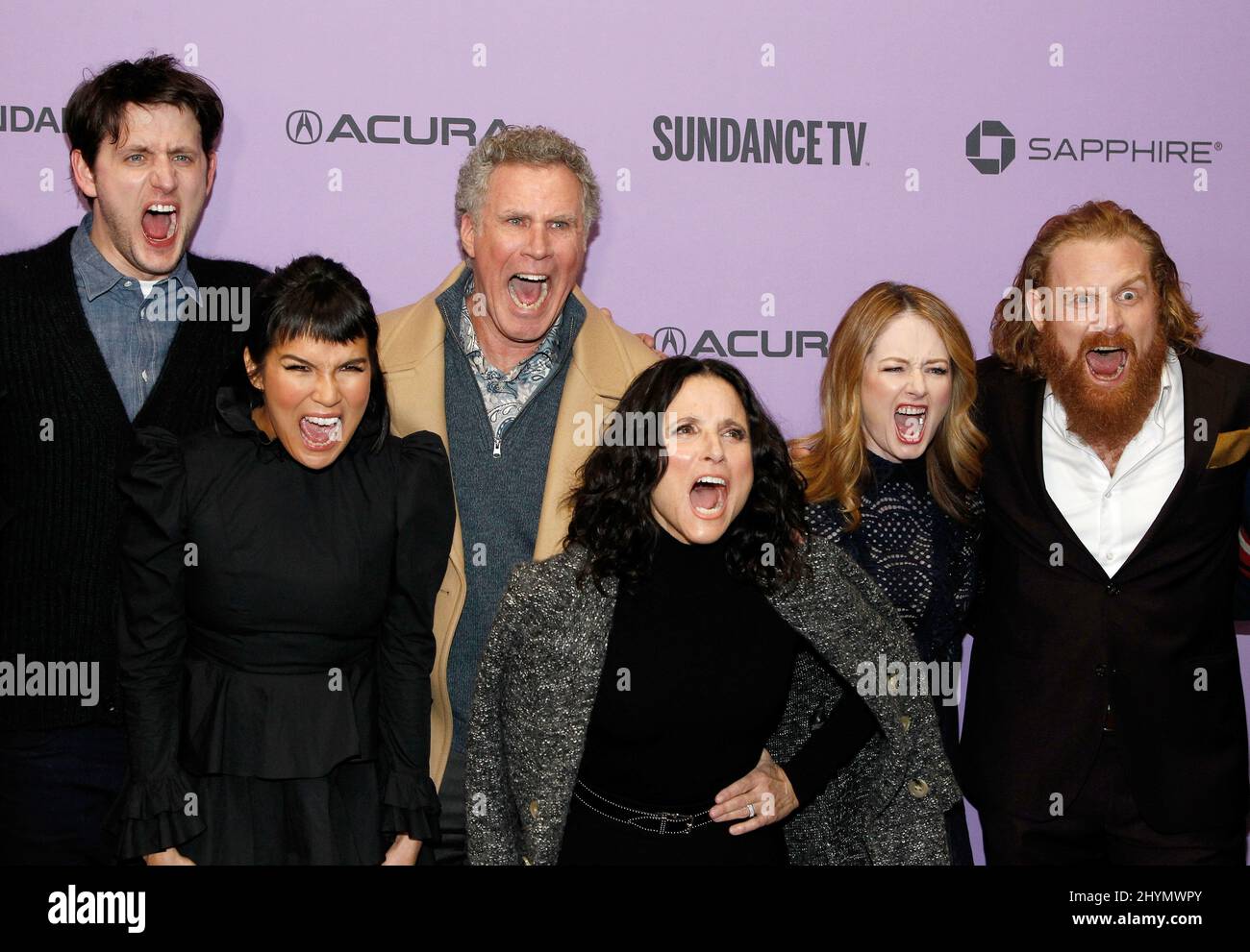 Zach Woods, Zoe Chao, Will Ferrell, Julia Louis-Dreyfus, Miranda Otto ...
