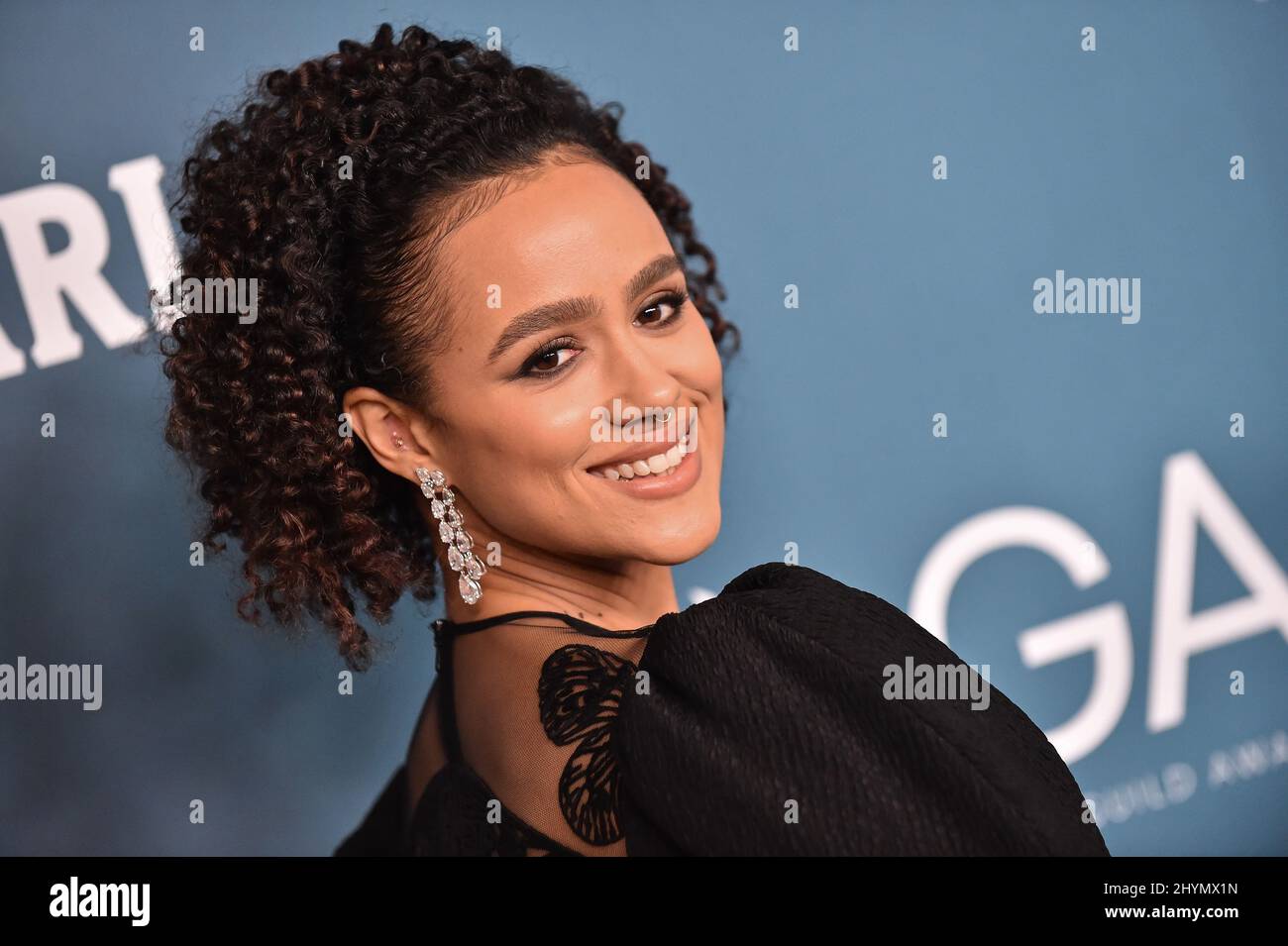 Nathalie Emmanuel at the 22nd Costume Designers Guild Awards held at ...