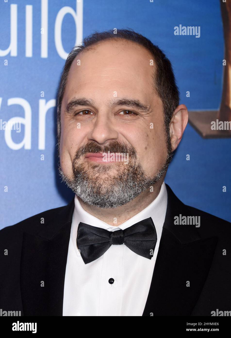 Craig Mazin attending the 2020 Writers Guild Award in Los Angeles ...