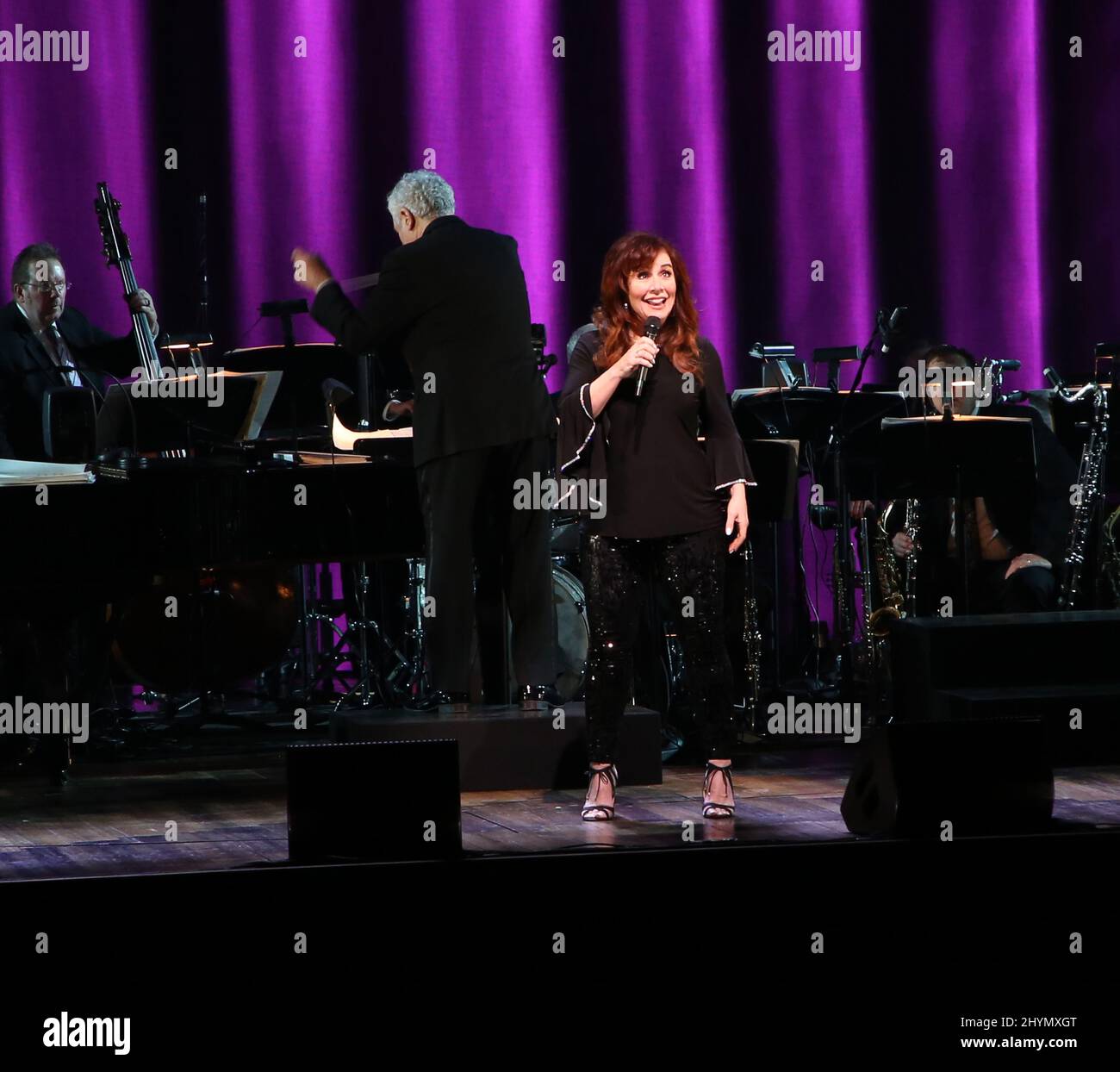 Debbie gravitte performing jerry herman hi-res stock photography and ...