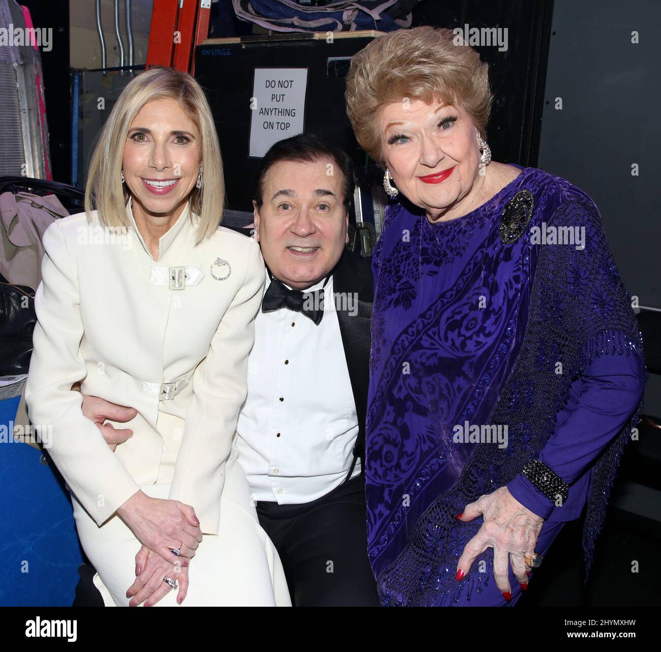 Jane Dorian, Lee Roy Reams & Marilyn Maye backstage at Jerry Herman: A ...