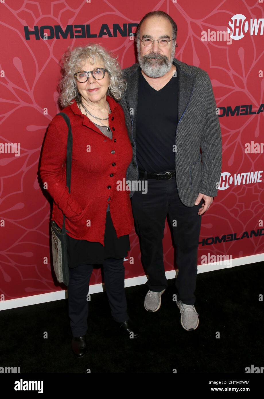 Mandy Patinkin & wife Kathryn Grody attending 'Homeland' 8th and Final ...