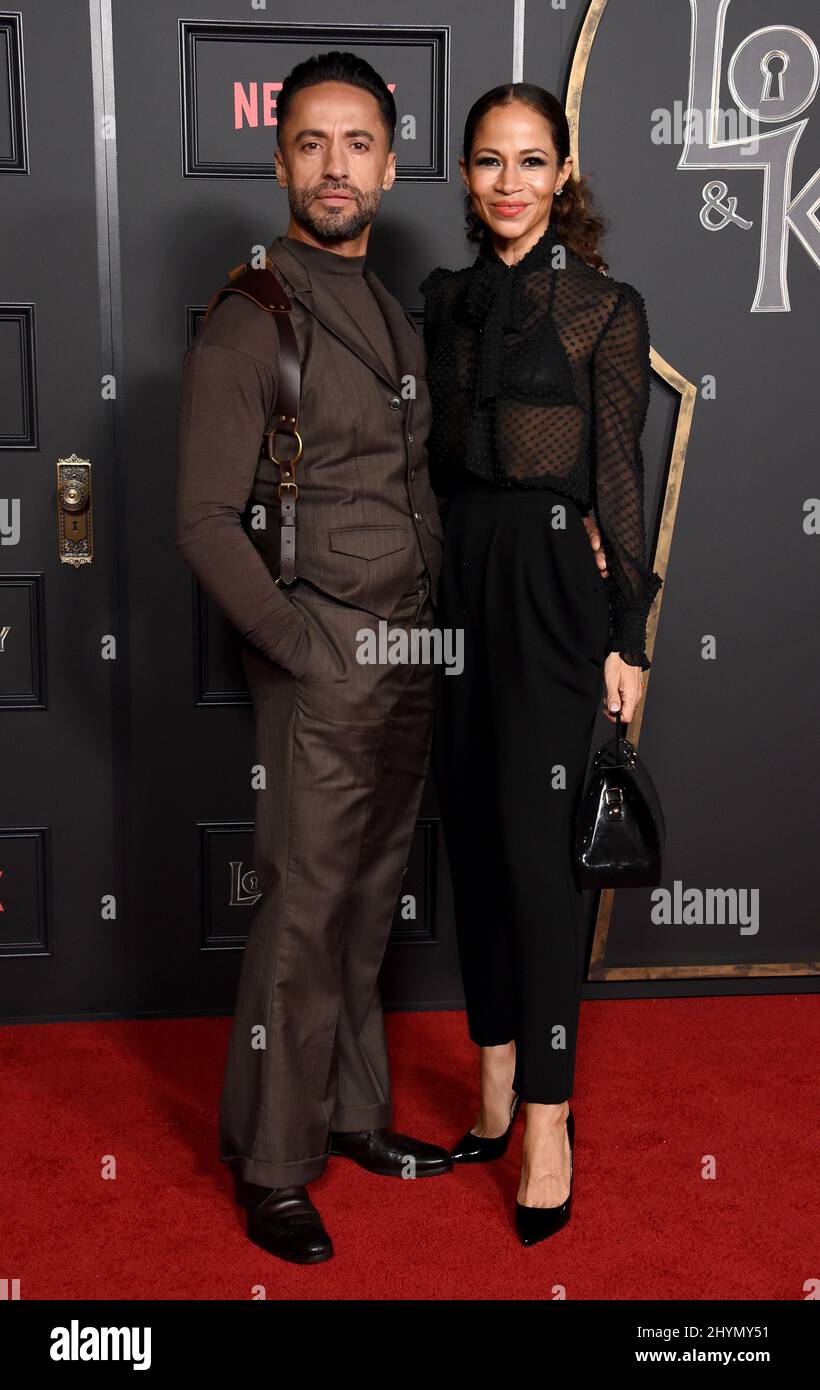 Sherri Saum and Kamar de los Reyes at Netflix's "Locke and Key ...