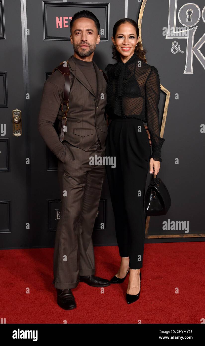 Sherri Saum and Kamar de los Reyes at Netflix's "Locke and Key ...