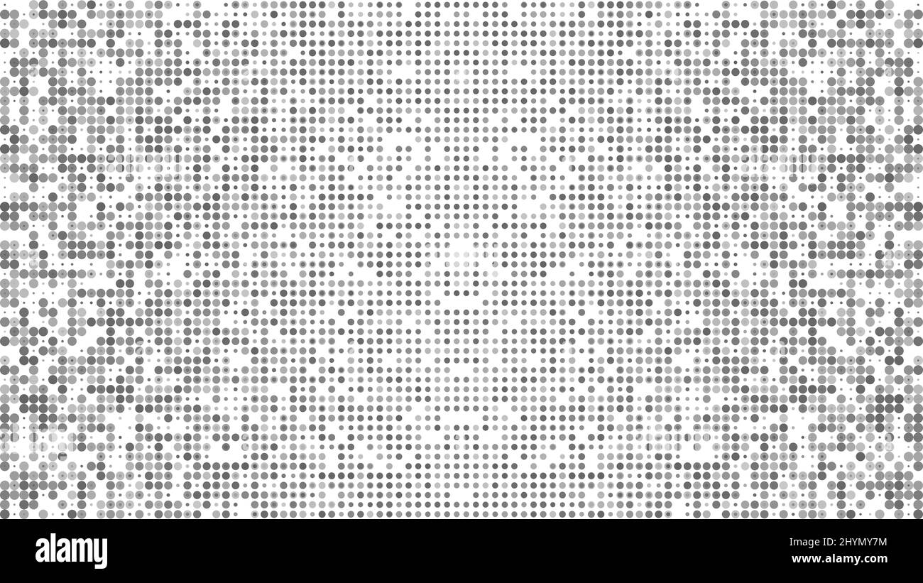 Abstract technology background with textured random round shape spot ...