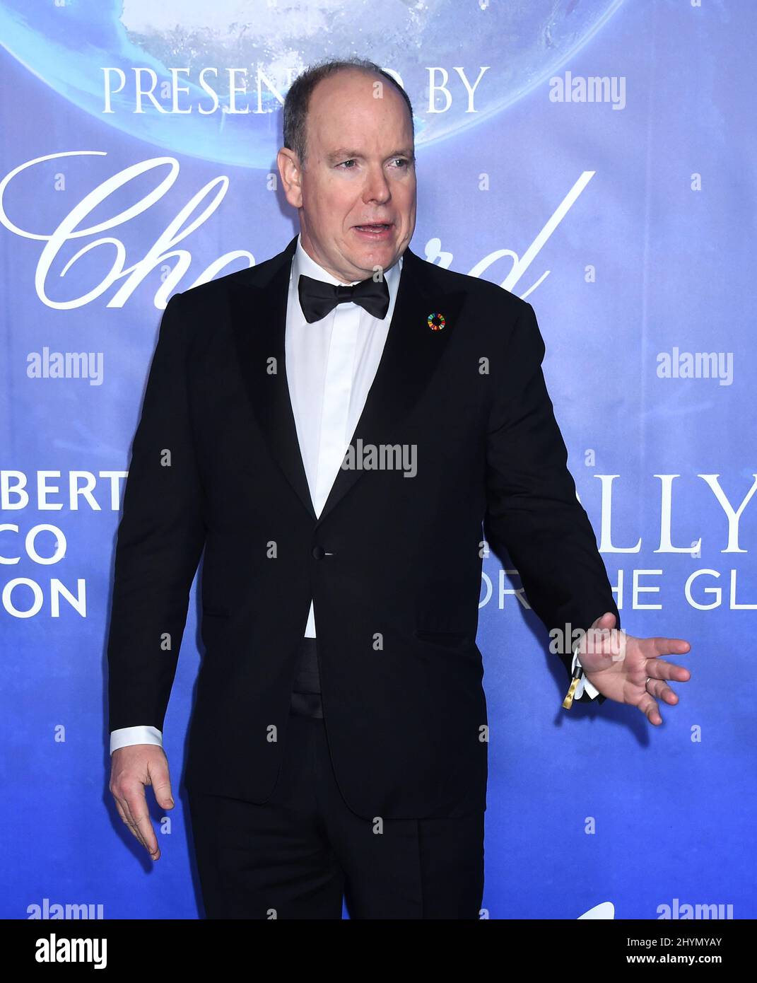 HSH Prince Albert II of Monaco at the 2020 Hollywood for the Global ...