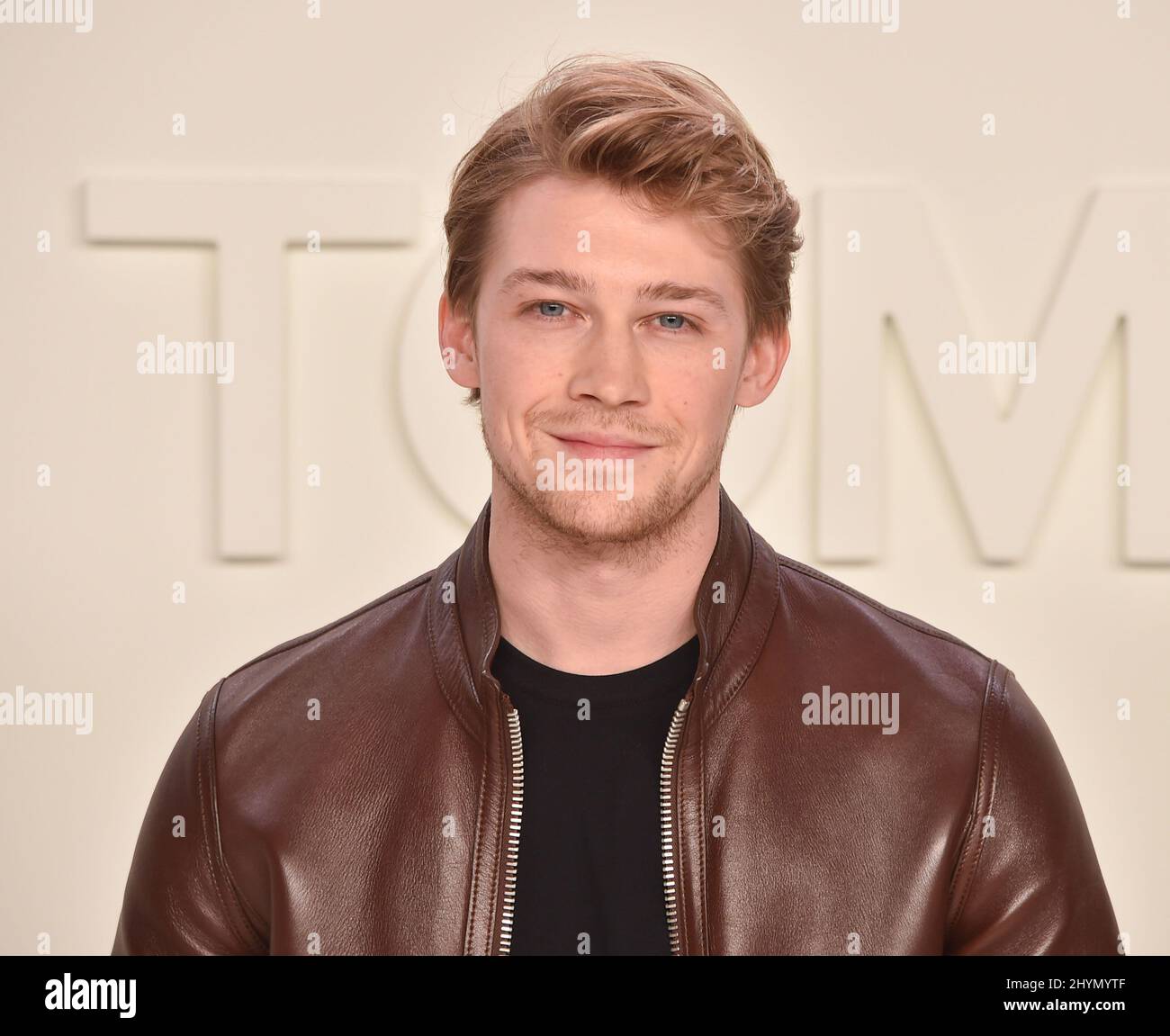 Joe Alwyn at the Tom Ford AW20 show held at Milk Studios on February 7 ...