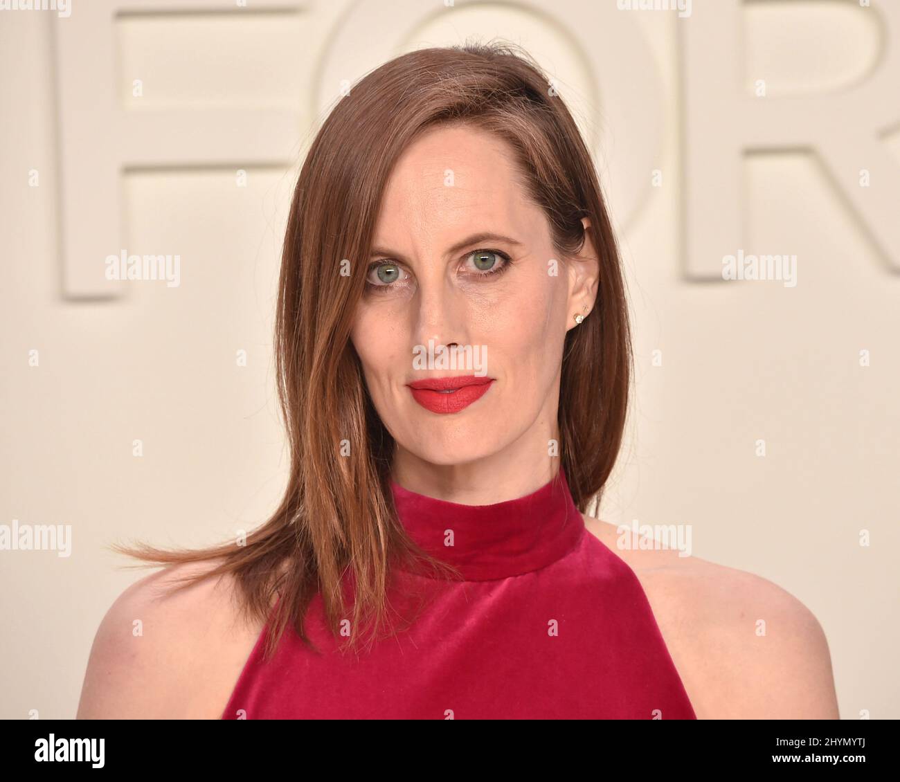 Liz Goldwyn at the Tom Ford AW20 show held at Milk Studios on February ...