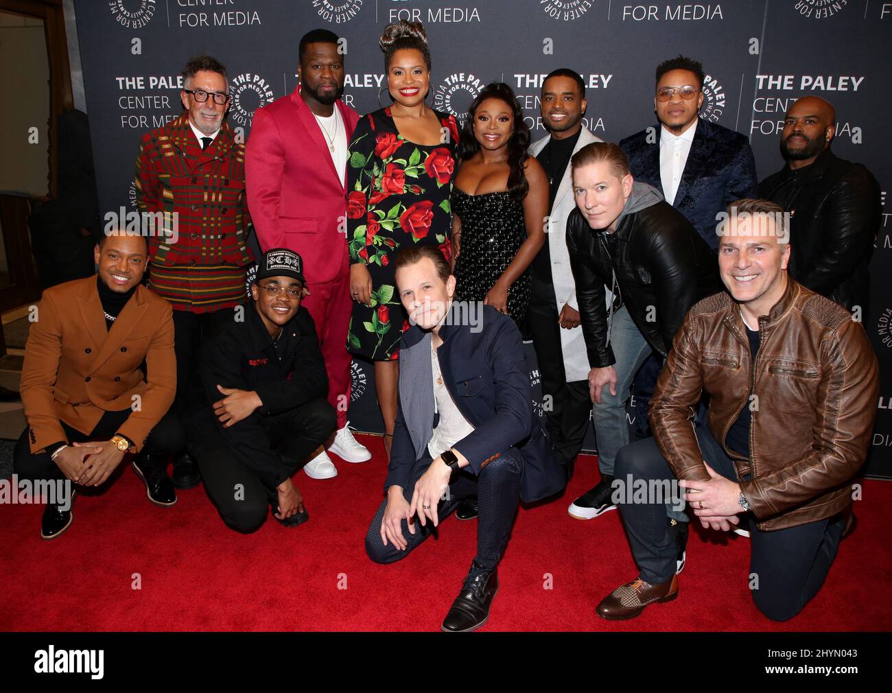 Power cast attending the 'Power' Series Finale Celebration held at The ...