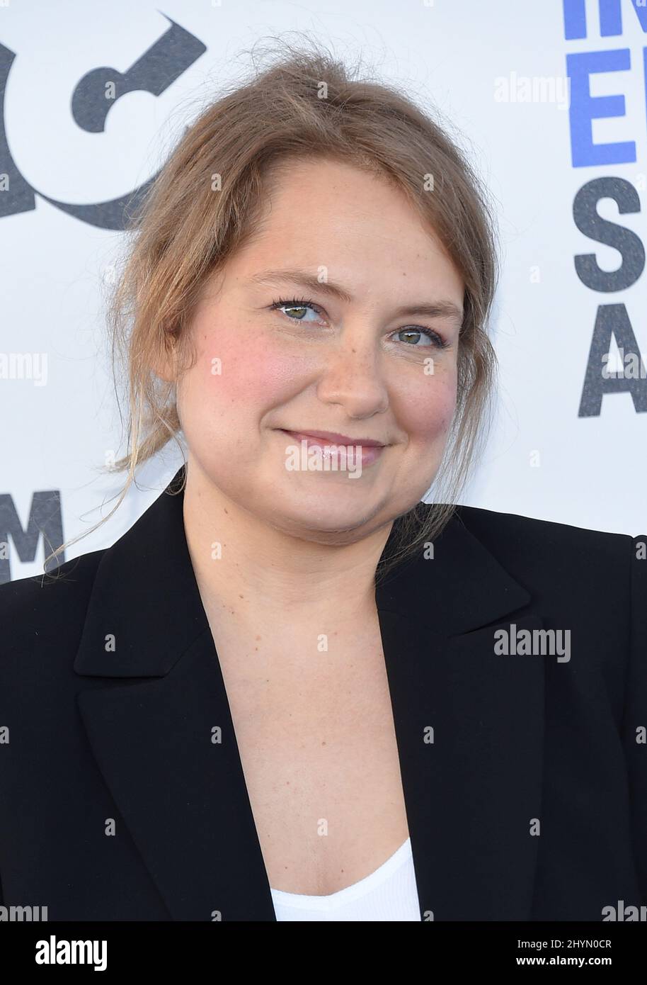 Merritt Wever at the 2020 Film Independent Spirit Awards held at the ...