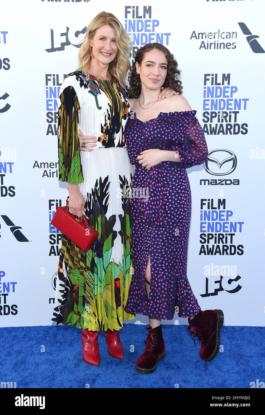 Laura Dern and Jaya Harper at the 2020 Film Independent Spirit Awards ...