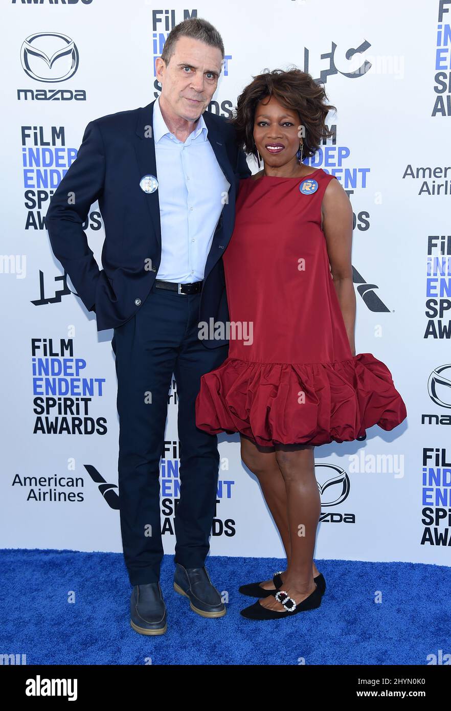 Alfre Woodard and Roderick Spencer at the 2020 Film Independent Spirit ...