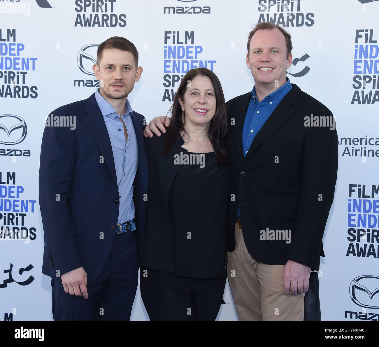 Ben Howe, Caroline Kaplan and Luca Borghese at the 2020 Film ...
