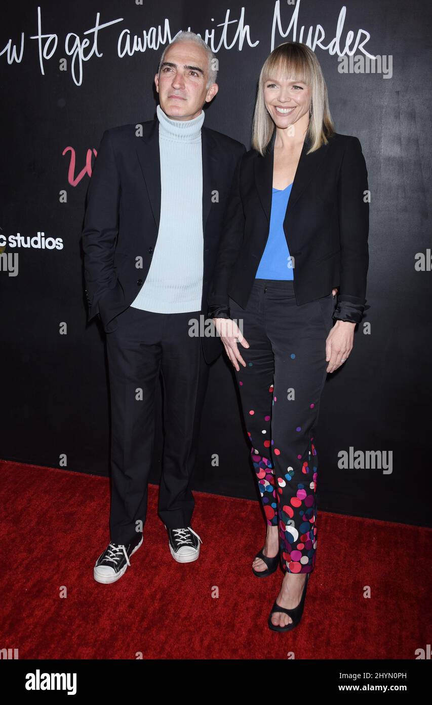Patrick Fischler and Lauren Bowles at the "How To Get Away With Murder ...