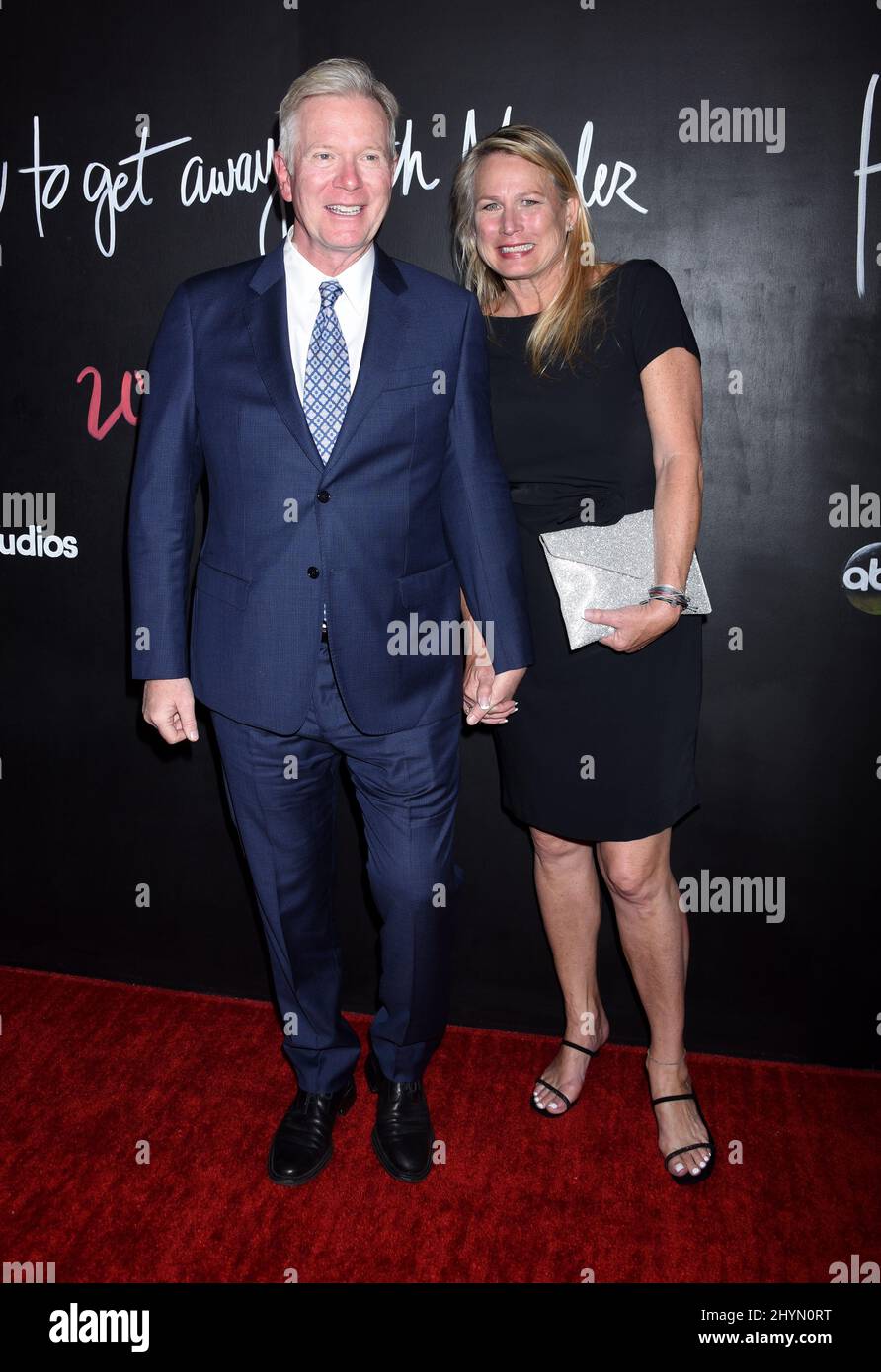 William R. Moses and Laura Bell at the "How To Get Away With Murder ...