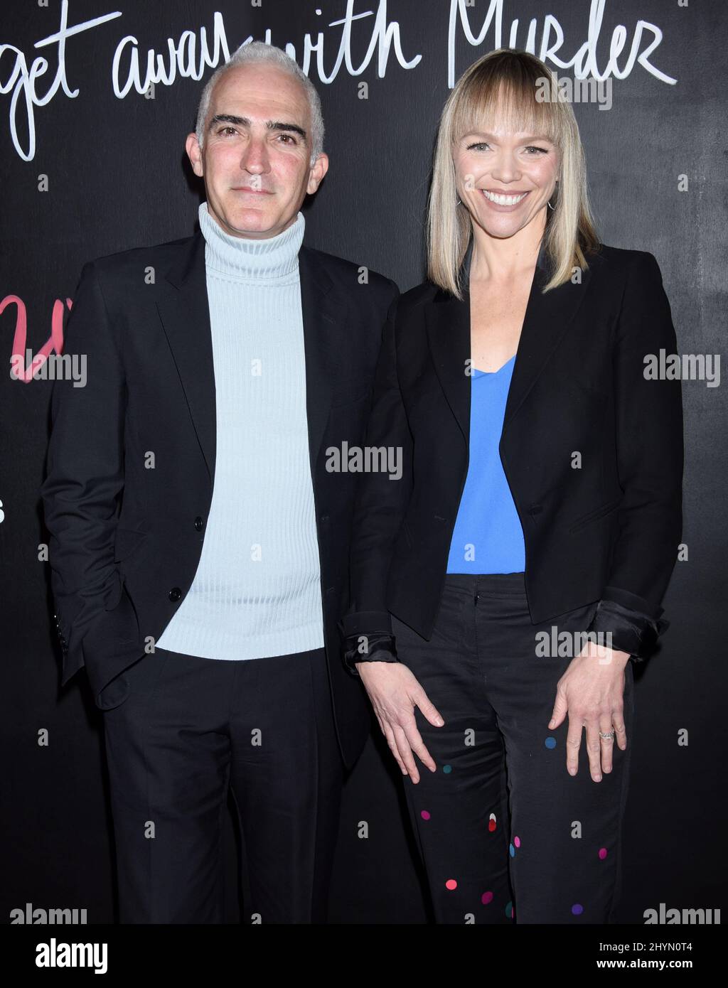 Patrick Fischler and Lauren Bowles at the "How To Get Away With Murder ...