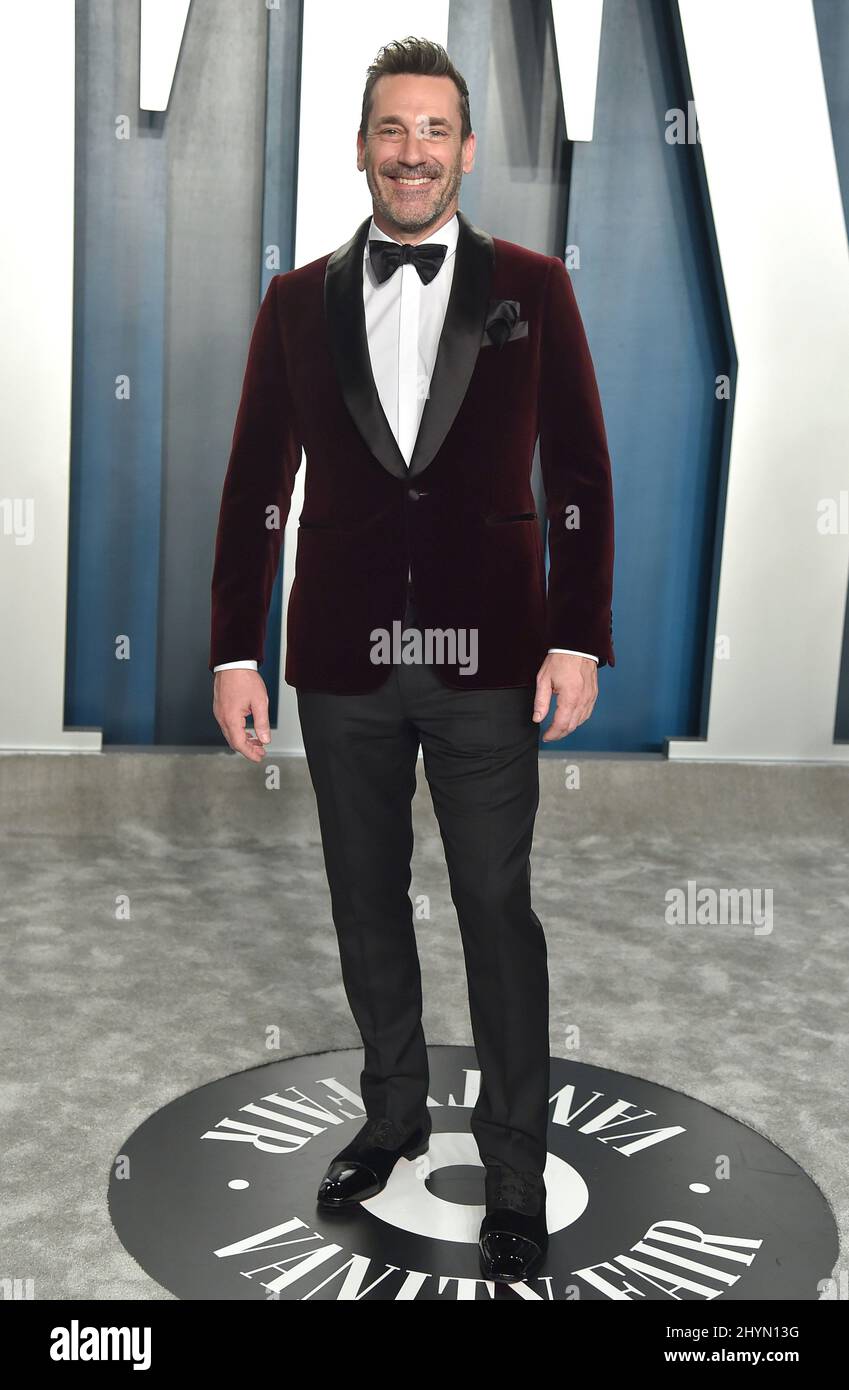 Jon Hamm at the Vanity Fair Oscar Party 2020 held at the Wallis ...