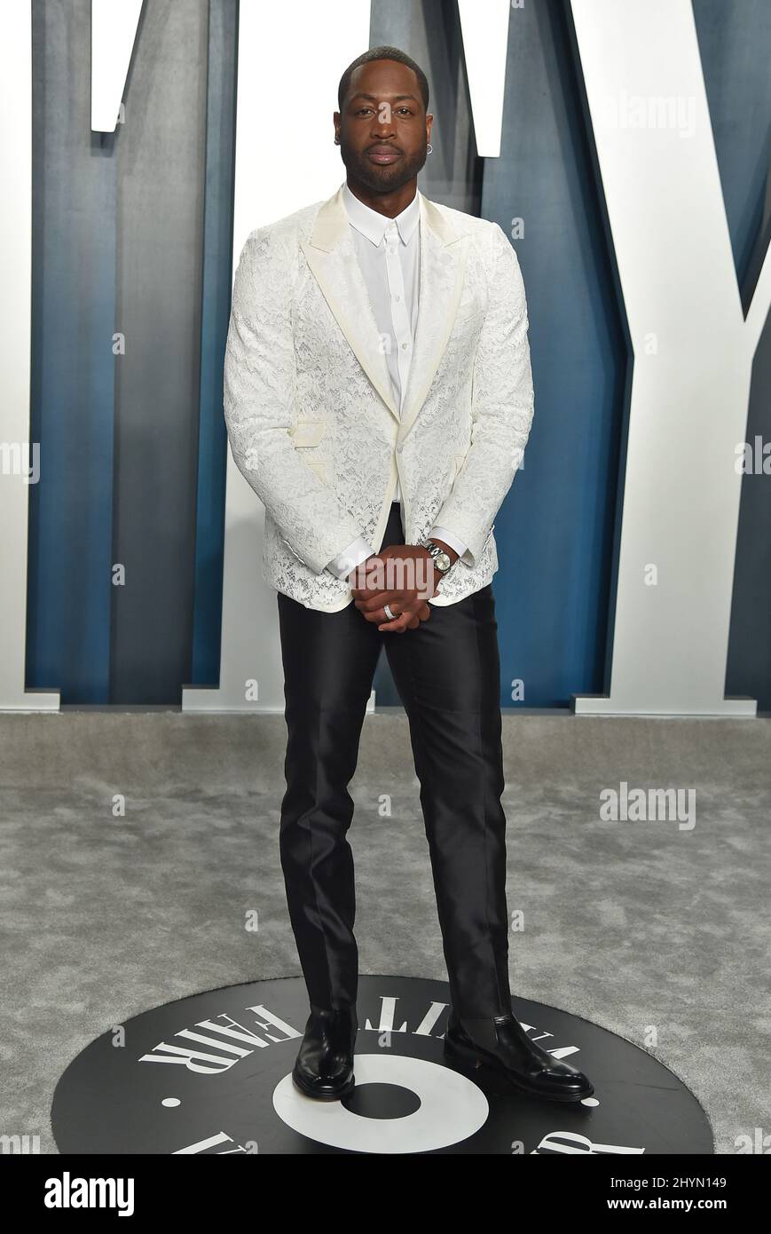 Dwayne Wade at the Vanity Fair Oscar Party 2020 held at the Wallis ...