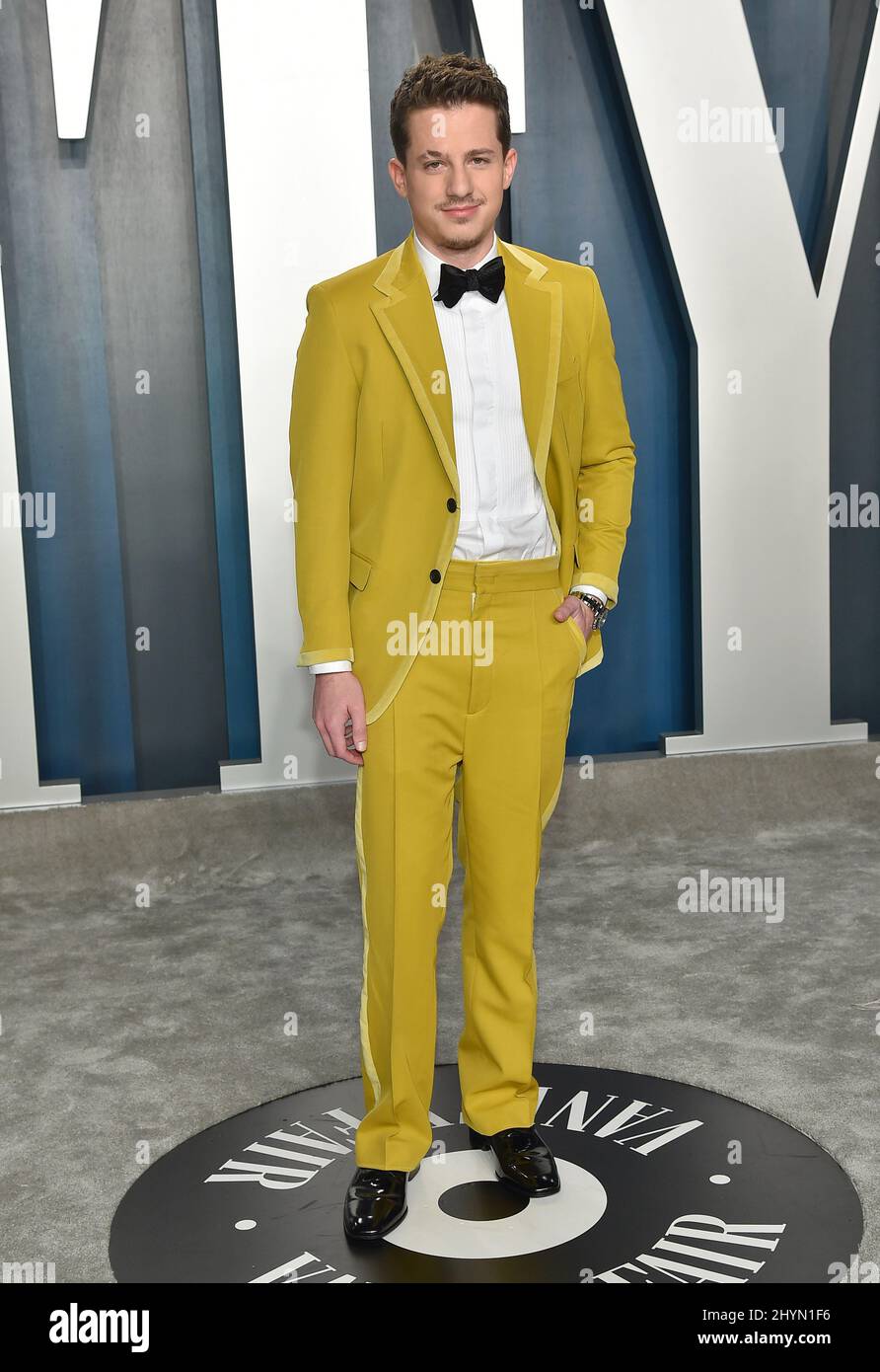 Charlie Puth at the Vanity Fair Oscar Party 2020 held at the Wallis ...