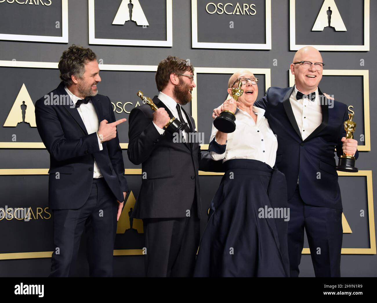 Mark Ruffalo, Steven Bognar, Julia Reichert and Jeff Reichert at the ...