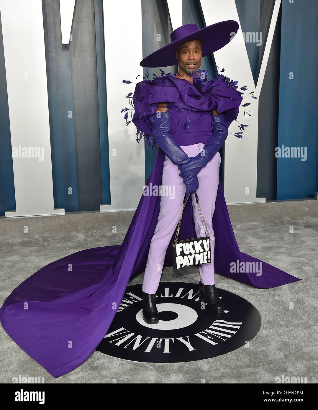 Billy Porter attending the Vanity Fair Oscar Party 2020 held at the ...