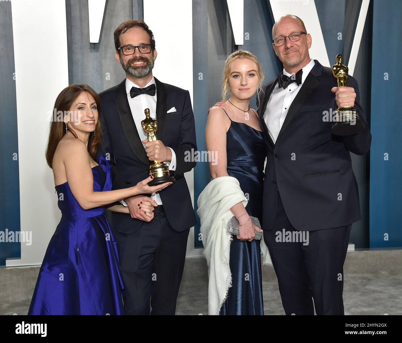 Andrew Buckland and Michael McCusker attending the Vanity Fair Oscar ...