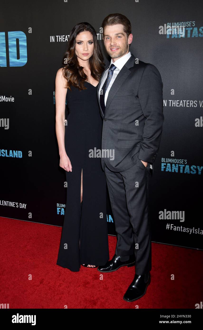 Mike Vogel and Courtney Vogel at Blumhouse's "Fantasy Island" Premiere ...