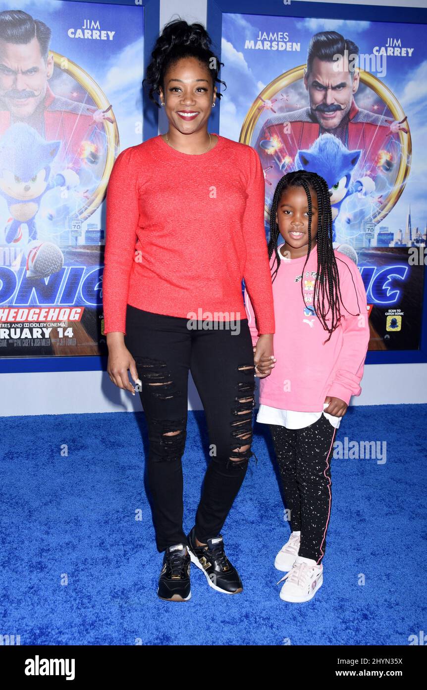 Tiffany Haddish and Cadence Martin at the "Sonic The Hedgehog" Special ...