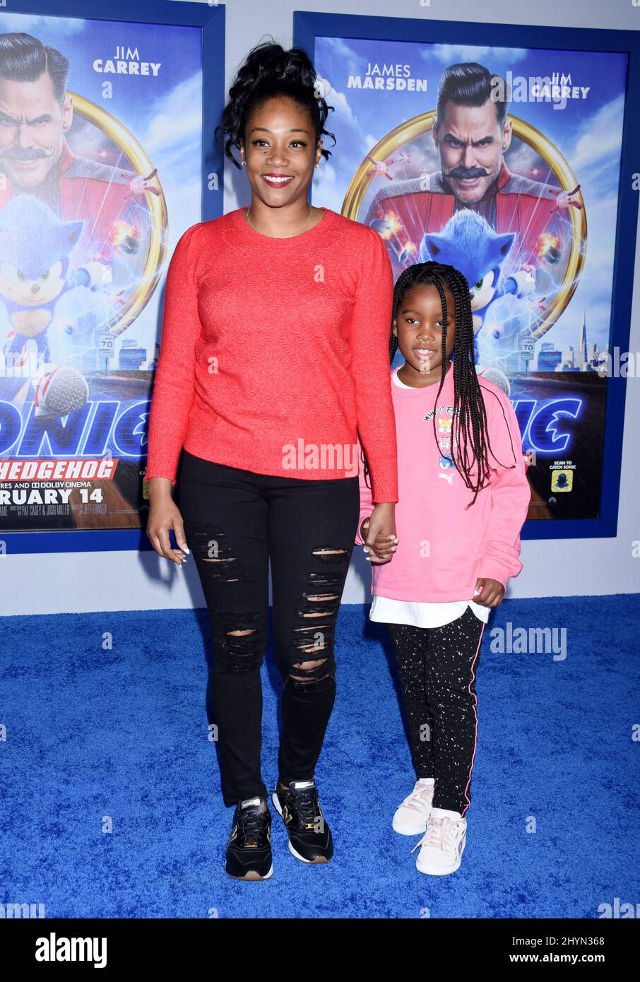 Tiffany Haddish and Cadence Martin at the "Sonic The Hedgehog" Special ...