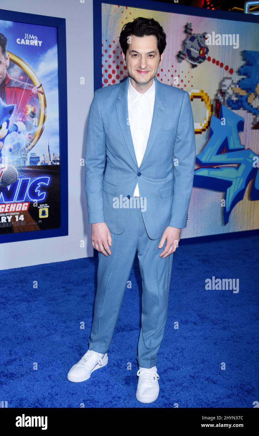 Ben Schwartz at the "Sonic The Hedgehog" Special Screening held at the ...