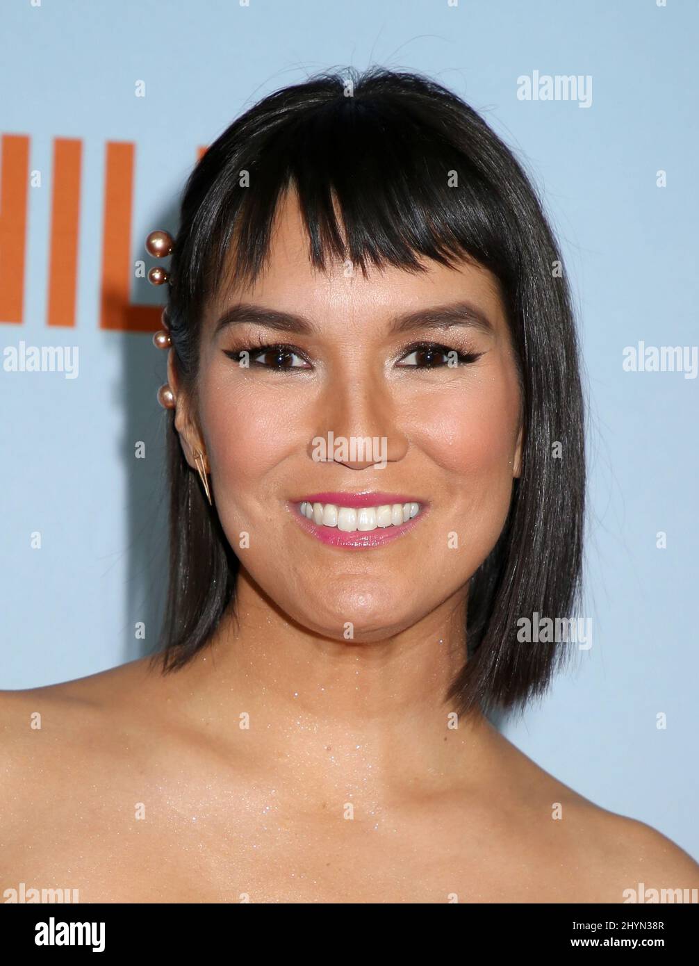 Zoe Chao attending the 'Downhill' New York Premiere held at the SVA ...