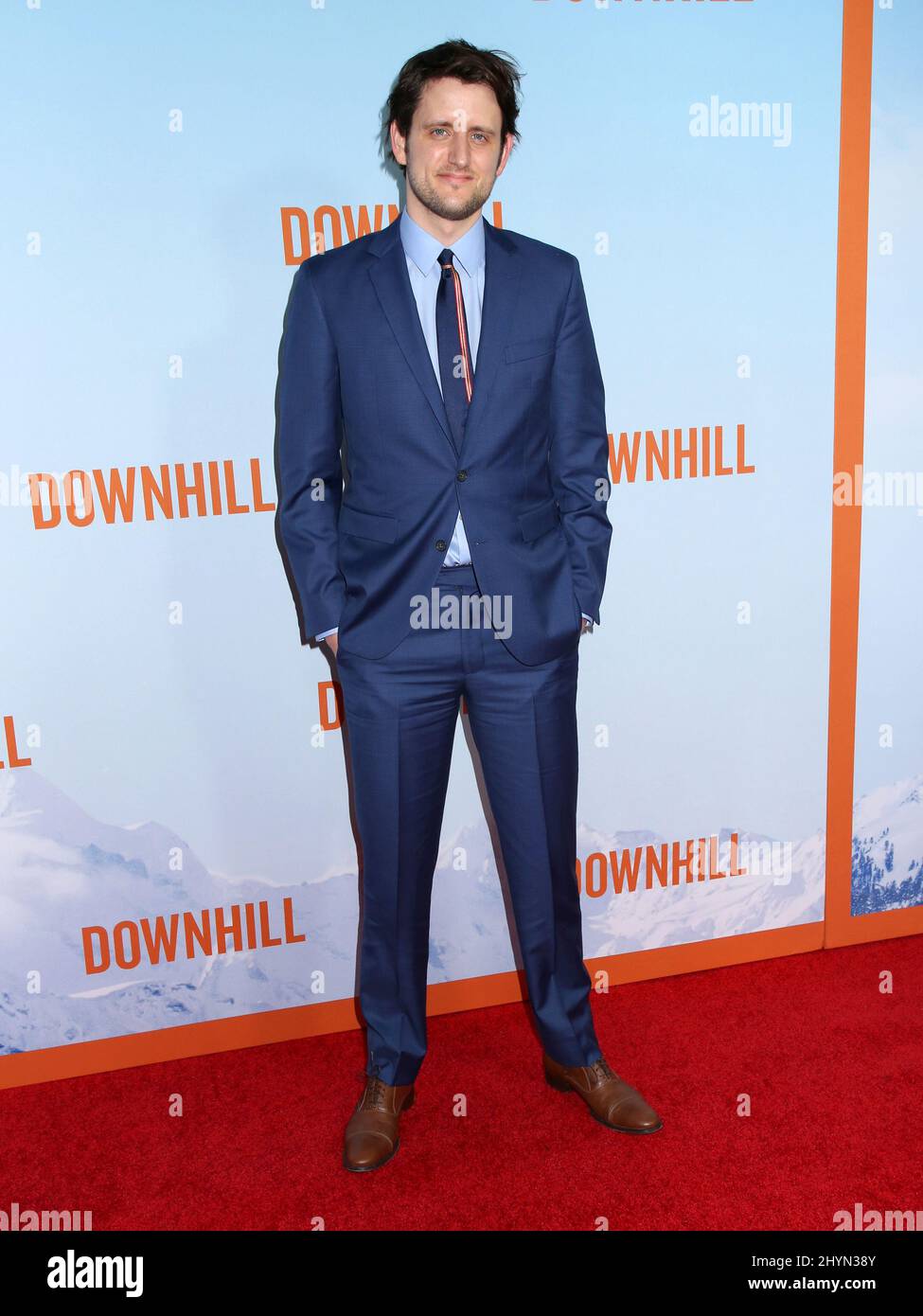 Zach Woods attending the 'Downhill' New York Premiere held at the SVA ...