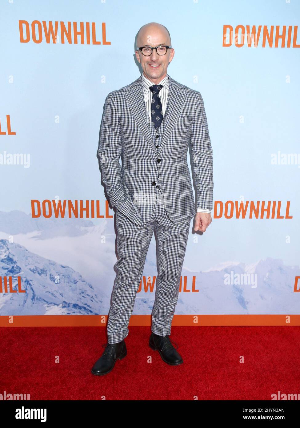 Jim Rash attending the 'Downhill' New York Premiere held at the SVA ...