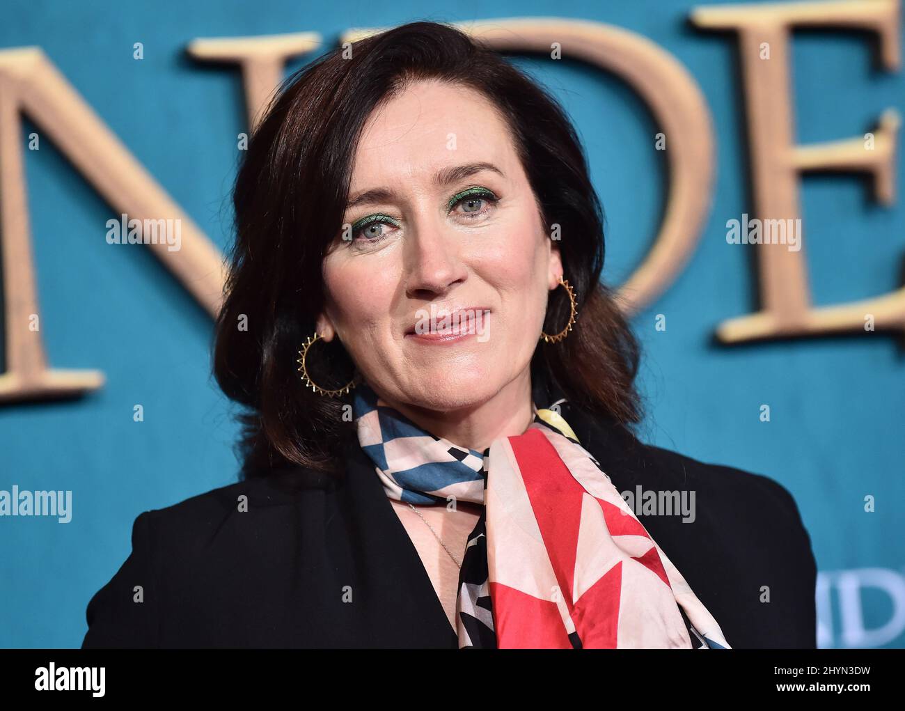 Maria Doyle Kennedy attending the season five premiere of Outlander in ...
