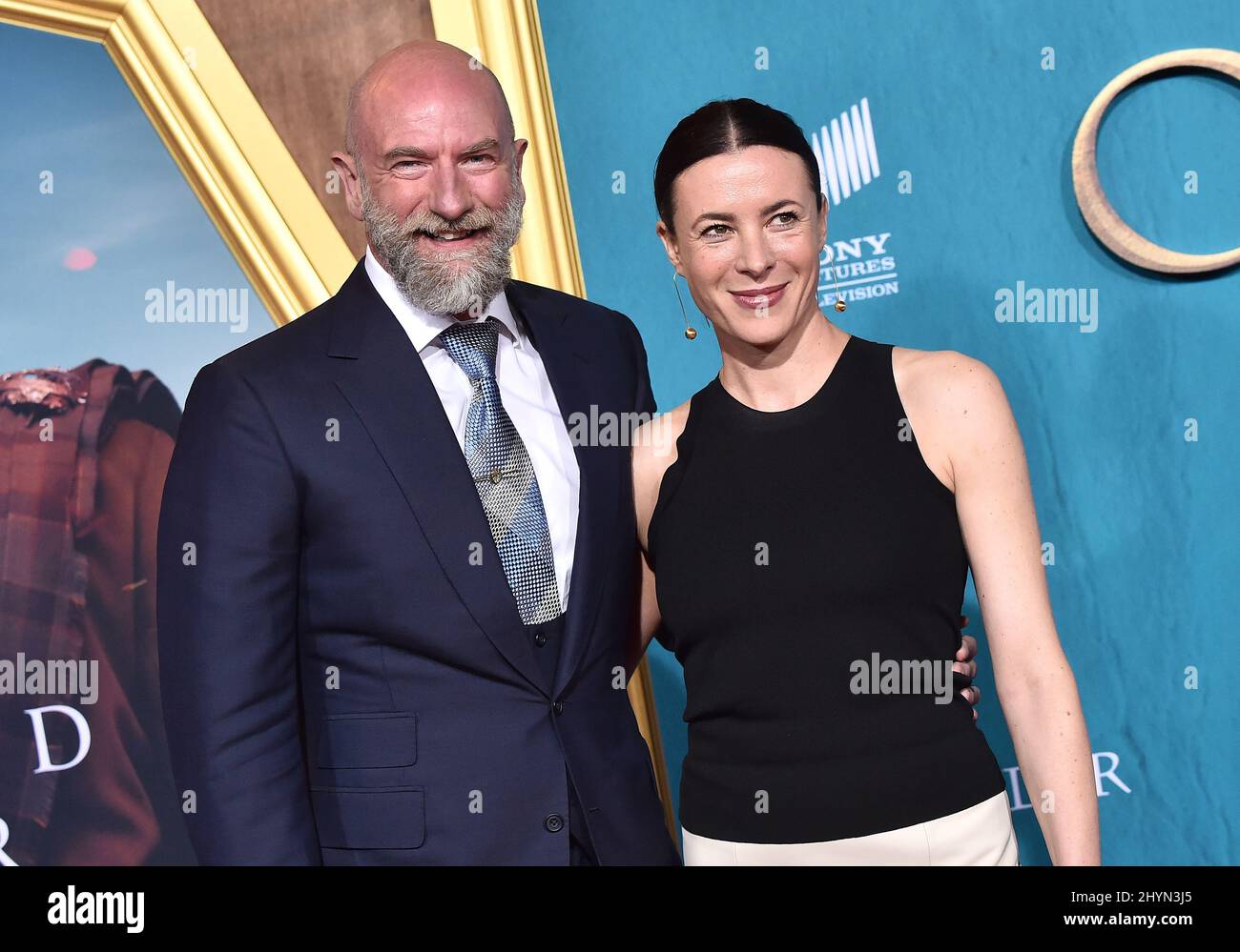 Graham McTavish and Gwen McTavish attending the season five premiere of ...