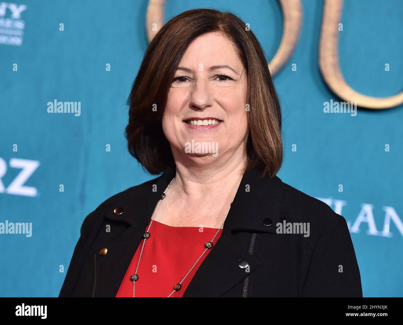 Toni Graphia attending the season five premiere of Outlander in Los ...