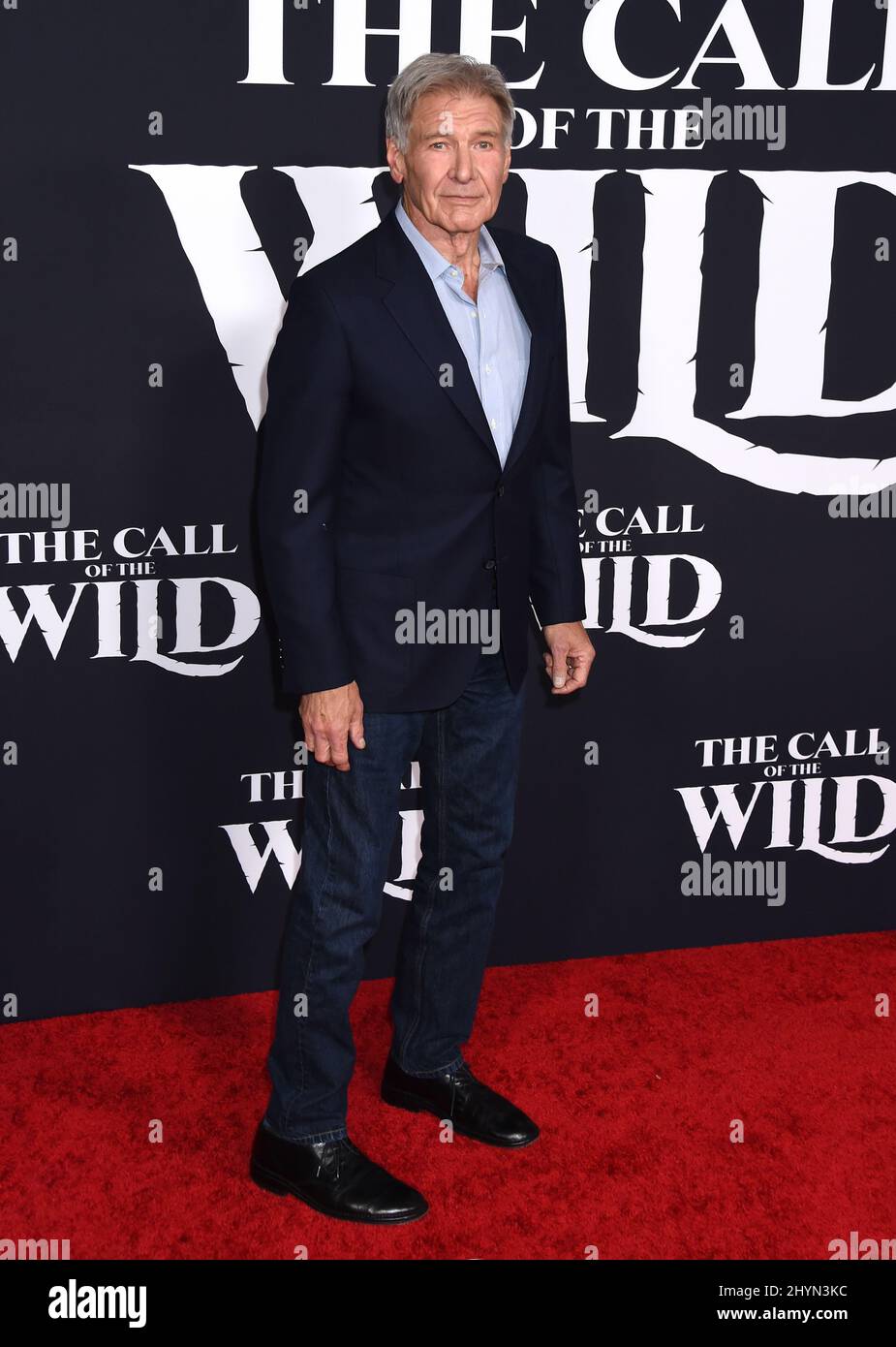 Harrison Ford attending the premiere of The Call of the Wild in Los ...
